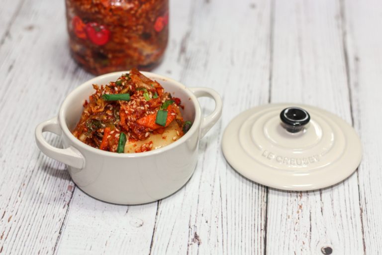 Easy Kimchi Recipe - Maya Kitchenette
