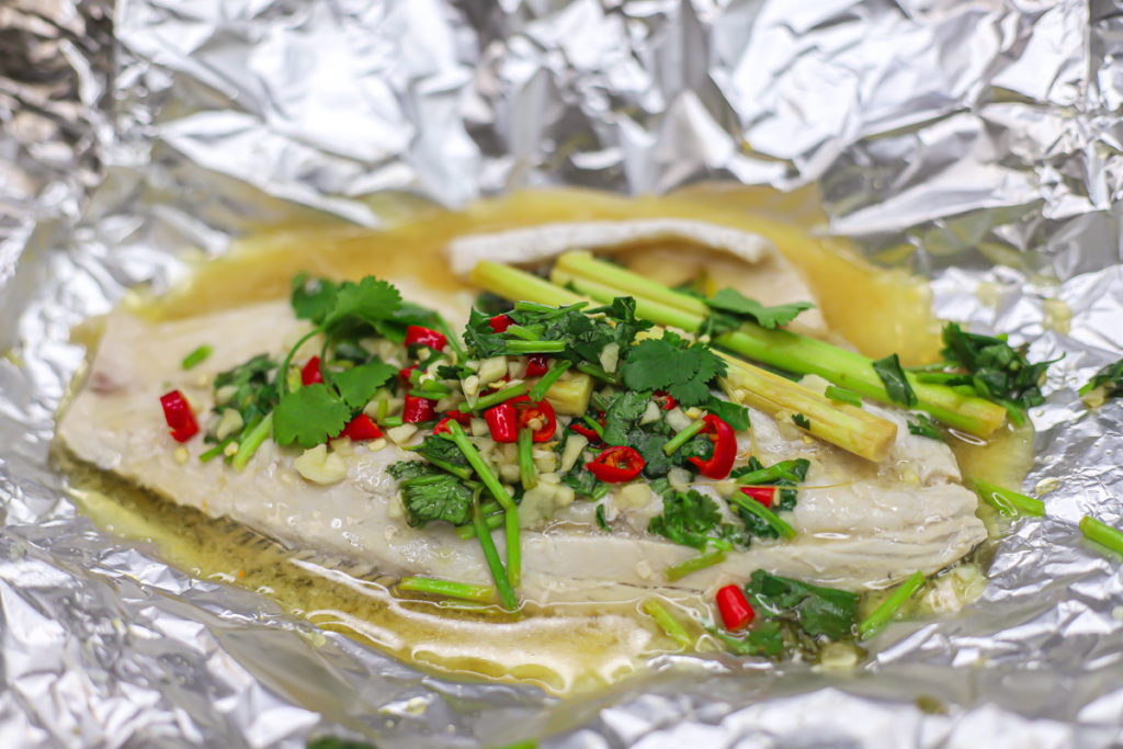 Thai Steamed Fish Recipe - Maya Kitchenette