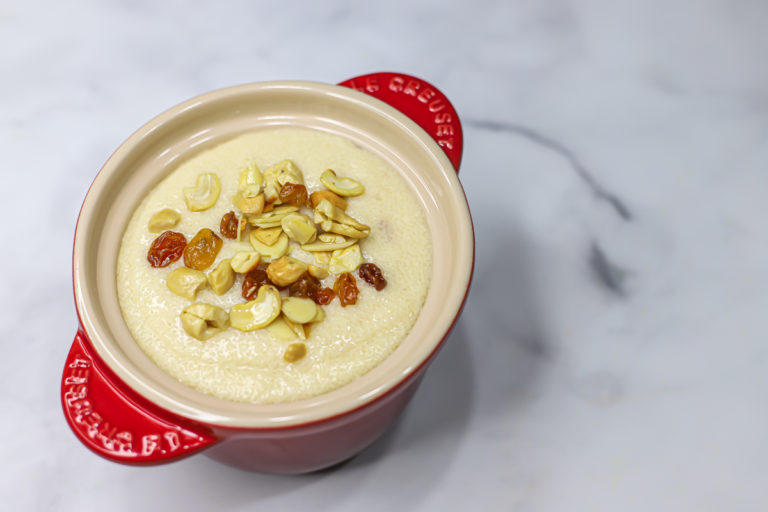 Bubur Suji (Semolina Kheer) - Maya Kitchenette